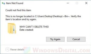 How to Delete a Ghost File or Folder in Windows 11/10