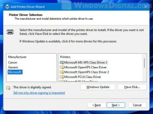 How to Reinstall Printer Driver on Windows 11