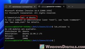 How to Start, Restart or Shutdown WSL2 on Windows 11