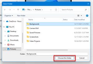How to Set Up Slideshow Background in Windows 11