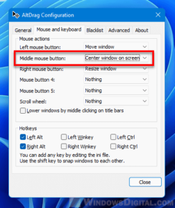 How to Center a Window in Windows 11