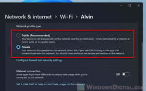 Windows 11: Turn On Network Discovery and File Sharing