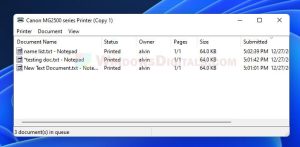 How to Check Print History in Windows 11