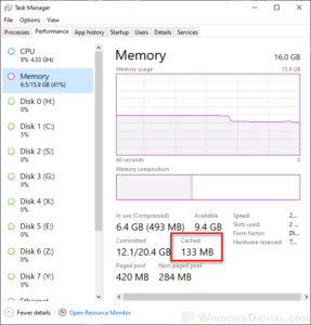 Clear Cache (Memory, Browsers, Temp Files) in Windows 11/10