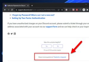 Unable to confirm payment method: Discord declines cards