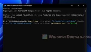 Copy Folder Structure Without Files in Windows 11/10