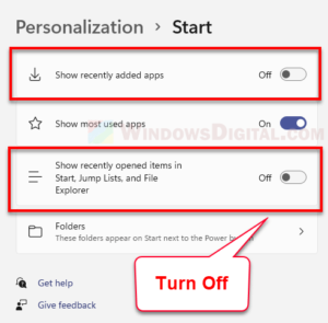 How to Remove "Recommended" From Start Menu in Windows 11
