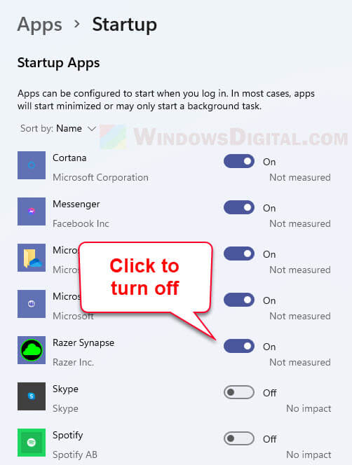 How To Disable Startup Programs In Windows 11
