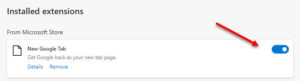How to Set New Tab Page to Google in Microsoft Edge