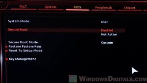 Enabling TPM 2.0 and Secure Boot on Gigabyte Mobo
