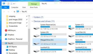 How to Merge Two Drives in Windows 11