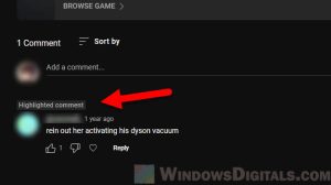How to Unhighlight a Comment or Reply on YouTube