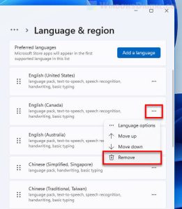 How to Remove Keyboard Layout From Windows 11