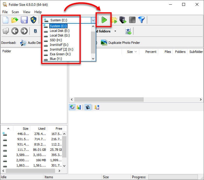 How To Sort Folders By Size how