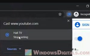 Sharing Windows 11 or 10 Screen to Chromecast