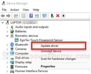 Windows 11 Hello Fingerprint This option is currently unavailable