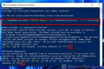 How to Check .NET Framework Version in Windows 11