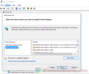 Intel HD Graphics: This computer does not meet the minimum