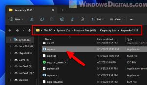 What is avp.exe (Kaspersky) & its High CPU and Disk Usage