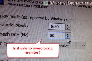 Is it Safe to Overclock Desktop or Laptop Monitor?