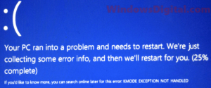 Kmode_Exception_Not_Handled on Windows 11 or 10 (Fix)