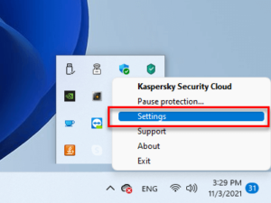 How to Disable Kaspersky Notification in Windows 11