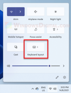 How to Add Keyboard Language to Taskbar in Windows 11