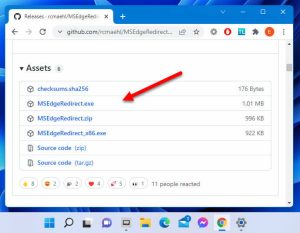 EdgeDeflector Alternative for Windows 11 MSEdgeRedirect