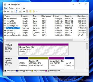 How to Merge Two Drives in Windows 11