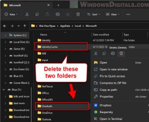 Microsoft 365 Outlook 1001 Error "Something went wrong"