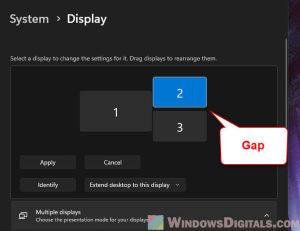 Can't Move Mouse From One Monitor to Another (Windows 11)