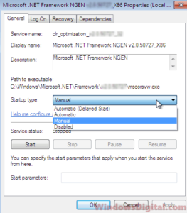 .NET Runtime Optimization Service High CPU Windows 11/10