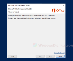 How to Activate Microsoft Office 2021 or 2019 by Phone