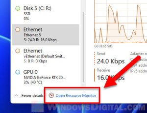 How to Enable Net Speed Monitor in Windows 11