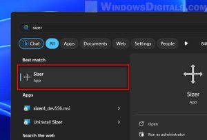 Shortcut Keys to Scale and Resize Window in Windows 11