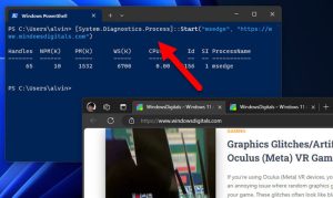 PowerShell: Open URL in Chrome, Edge or Firefox