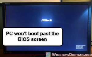 Windows 11 PC Won't Boot Past the BIOS, Why?