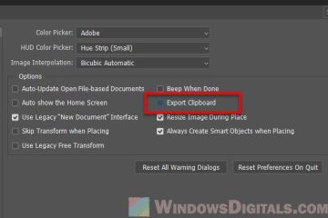 Photoshop Screen Flickering Black & White in Windows 11/10