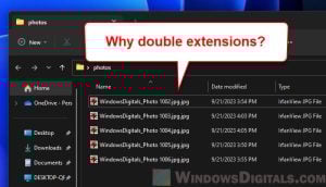 Add Suffix/Prefix to All Files in a Folder in Windows 11/10