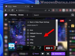 Twitch Causing High CPU Usage on Firefox or Chrome