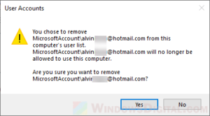 How to Remove Microsoft Account From Windows 11/10