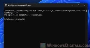 How to Remove "UWTSettings" from Context Menu