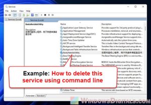 How to Delete a Service in Windows 11 or 10 Using CMD