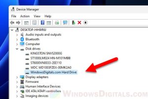 Rename Hardware in Device Manager on Windows 11/10