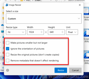 How to Resize Multiple Images At Once in Windows 11