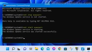 How to Restart Windows Update Service on Windows 11