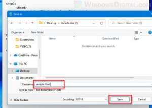 How to Run HTML Code in Notepad Windows 11