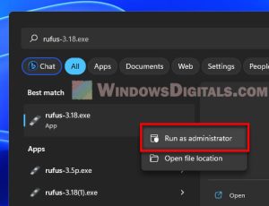 Rufus Error "Access to the device is denied" Windows 11/10