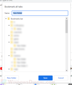 How to Bookmark All Tabs in Firefox, Chrome or Edge