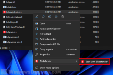 Bitdefender: Bdagent, Bdredline, and Bdservicehost.exe